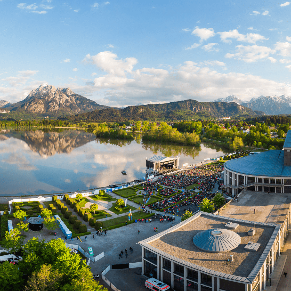 Schlossplatz Meersburg - Allgäu Concerts